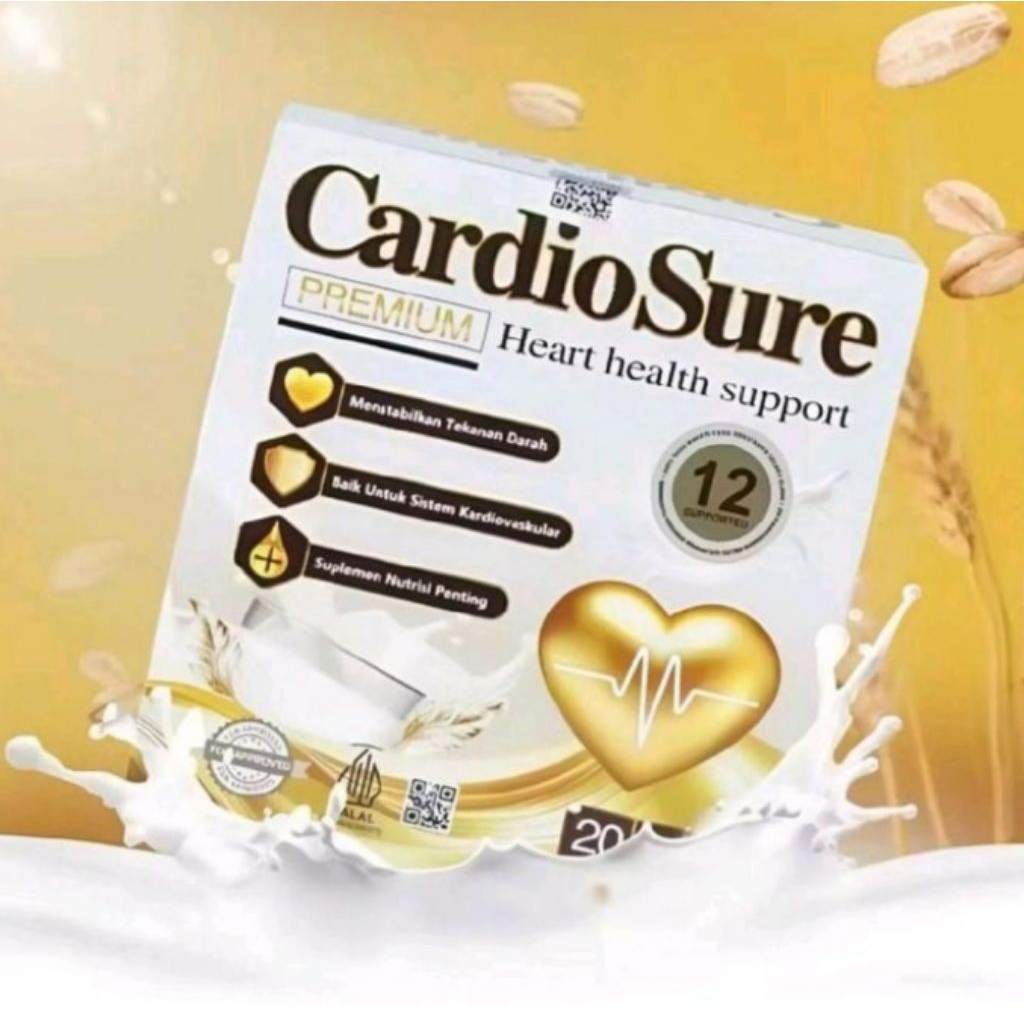 Jual CardioSure Formula susu bubuk CardiSure heart health support ...