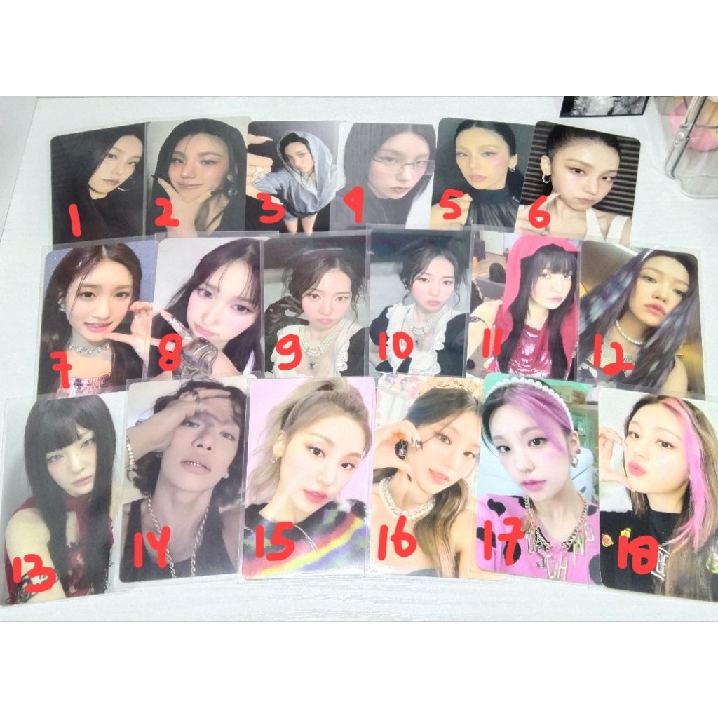 Jual BABYMONSTER PHOTOCARD SHEESH RORA BENEFIT ITZY RED VELVET YEJI AIR ...
