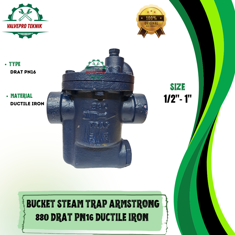 Jual BUCKET STEAM TRAP ARMSTRONG 880 , 3/4” INCH ORIGINAL | Shopee ...