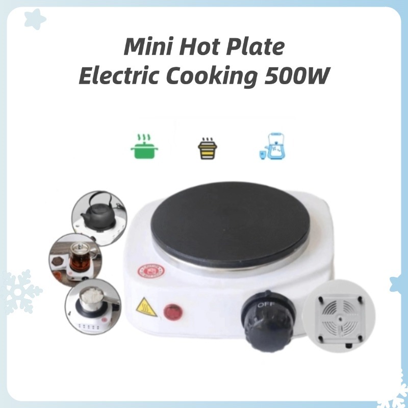 Jual Kompor Listrik Mini Hot Plate Electric Cooking 500W | Shopee Indonesia