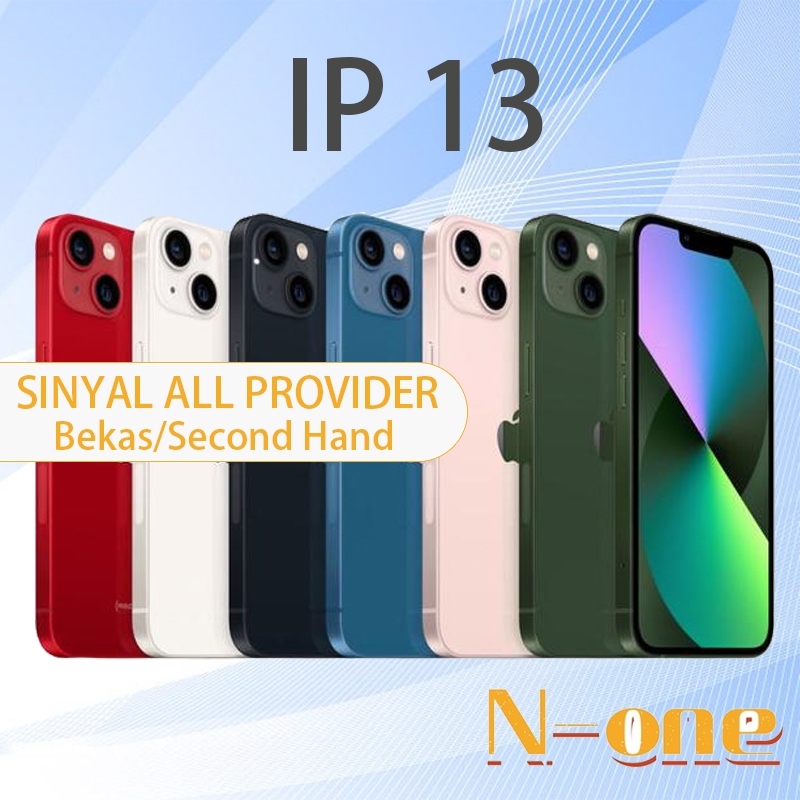 Jual IP 13 256GB/128GB SECOND HAND GOOD CONDITIONS FULLSET MULUS BH 95+ | Shopee Indonesia