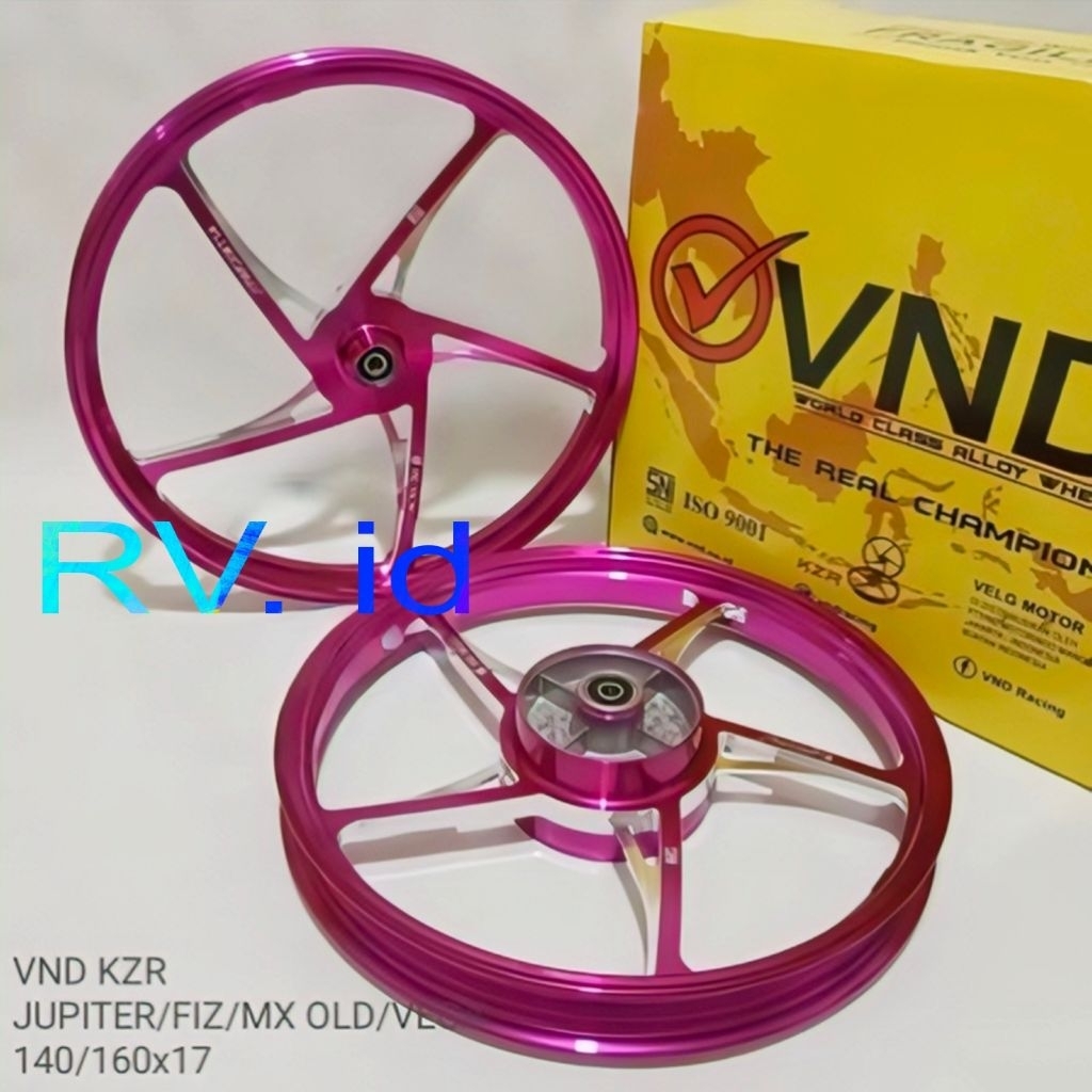 Jual VELG VND KZR 140/160-17 VELG KZR JUPITER Z MX OLD F1ZR VELG KZR ...