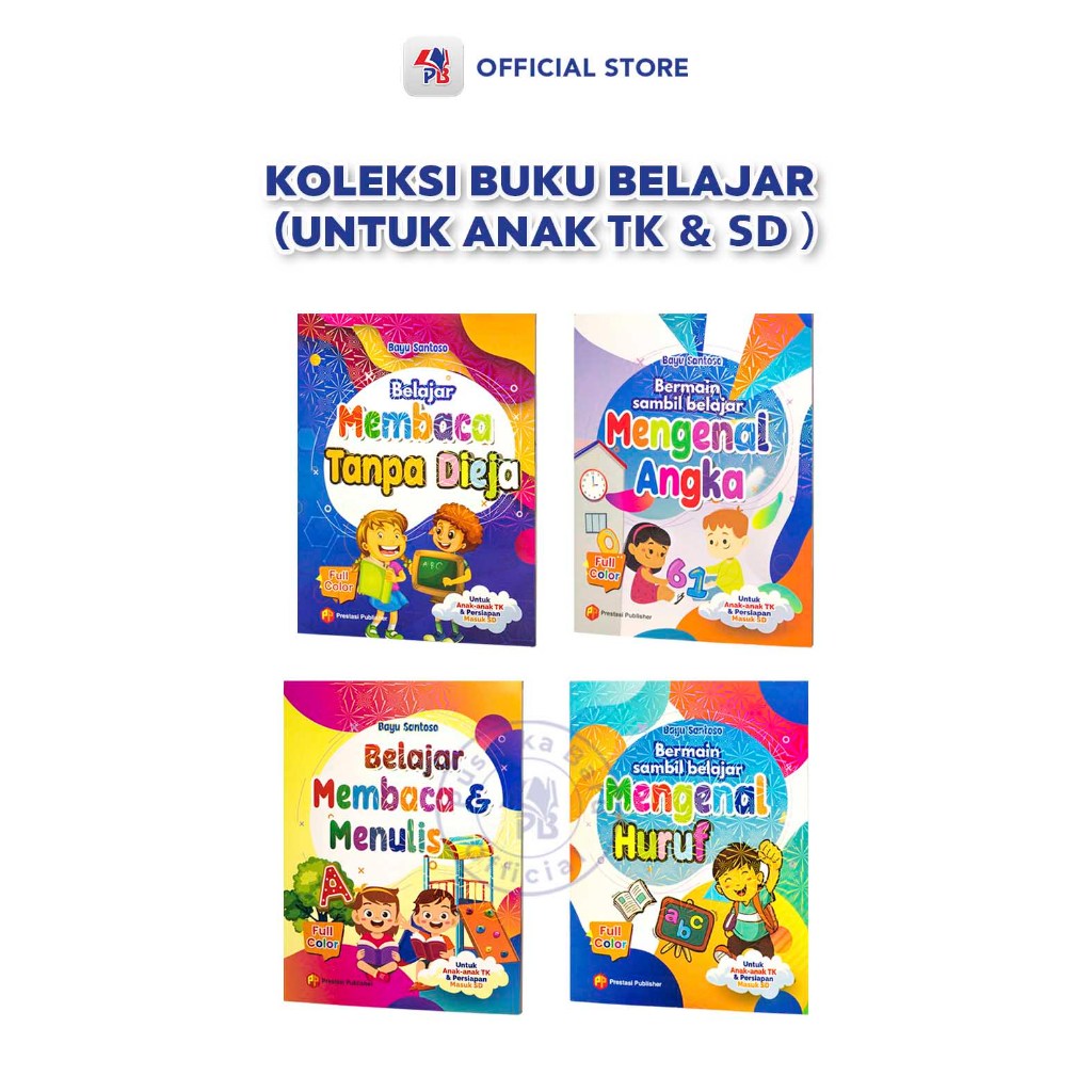 Jual Buku Belajar Membaca dan Menulis : Belajar Membaca Tanpa Dieja / Mengenal Huruf / Mengenal ...