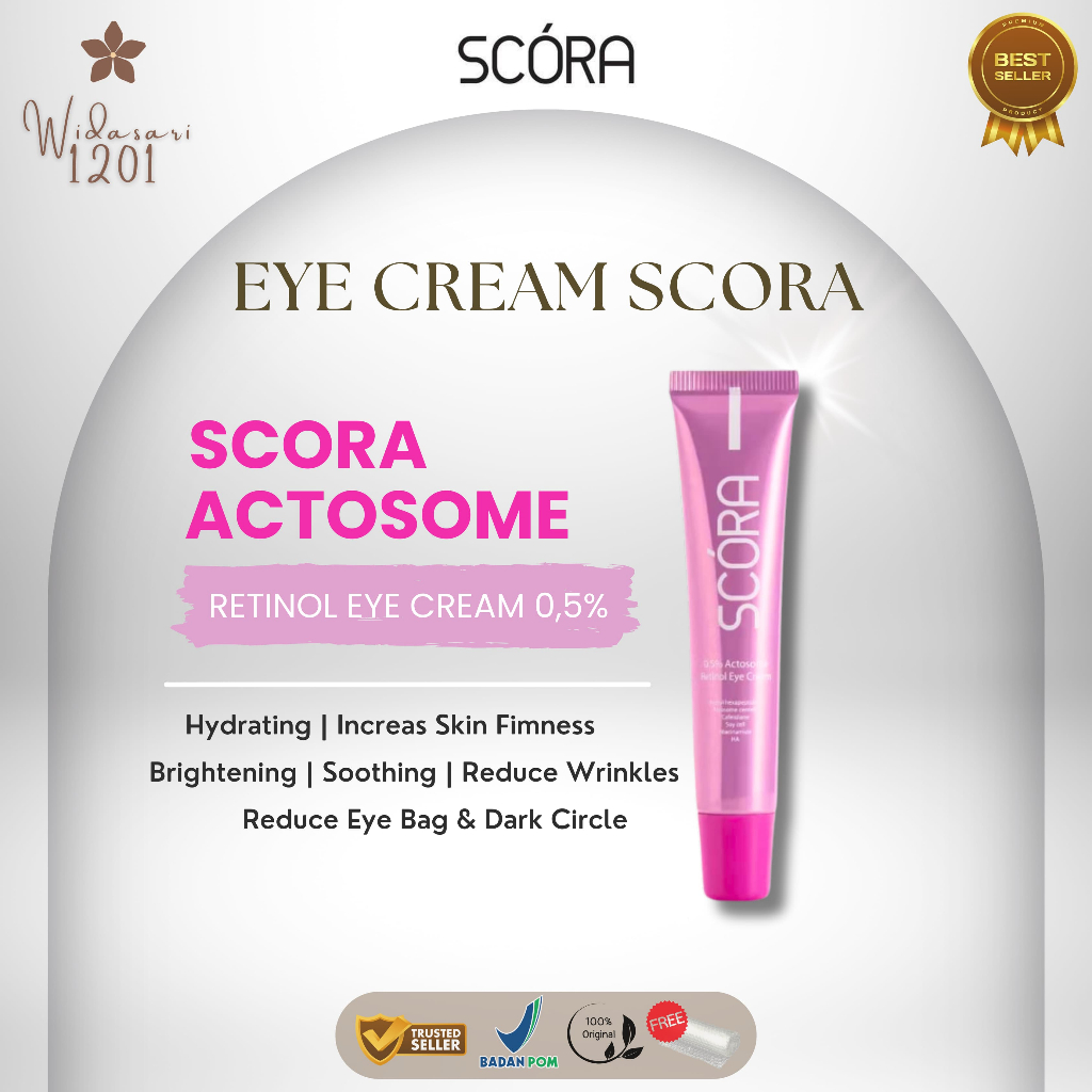 Jual Scora 0,5% Actosome Retinol Eye Cream 20 ml | Shopee Indonesia