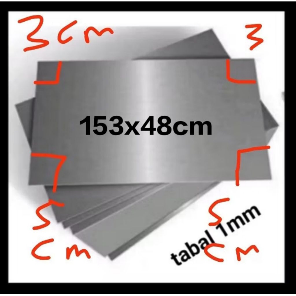 Jual plat almunium riques 1mm pojok di potong siku | Shopee Indonesia