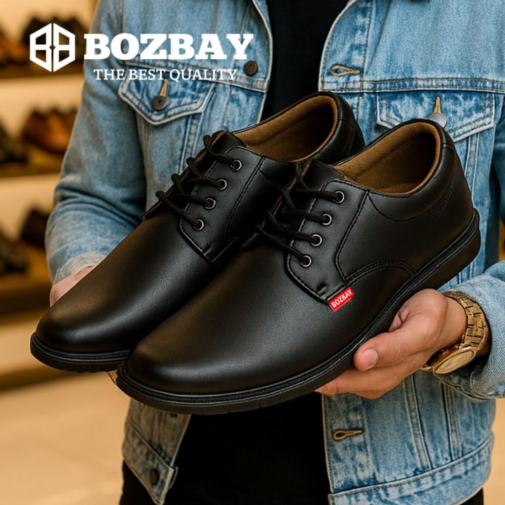 Jual Sepatu Pantofel Pria Kulit /Sepatu Pantofel Kantor/Sepatu pantofel ...