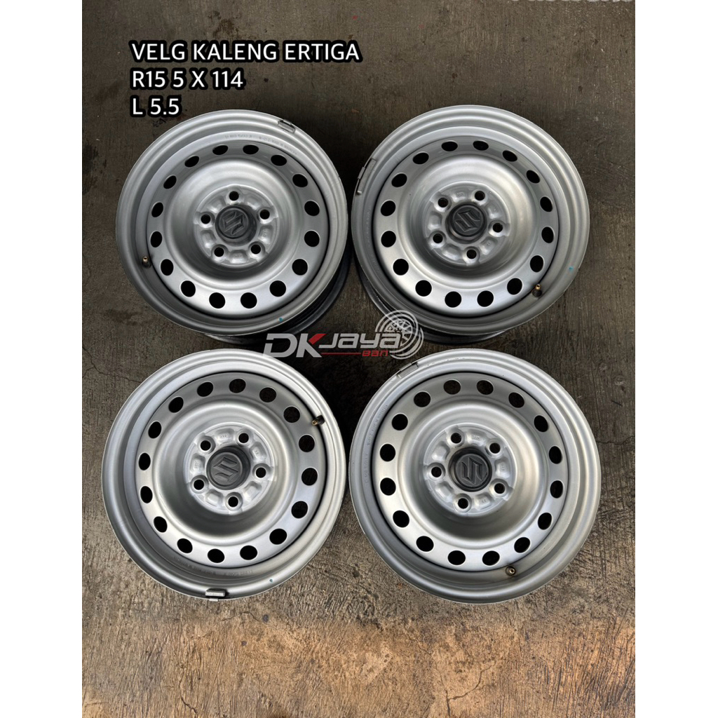 Jual VELG KALENG ERTIGA R15 5 X 114 (HARGA UNTUK 4PCS VELG) | Shopee ...