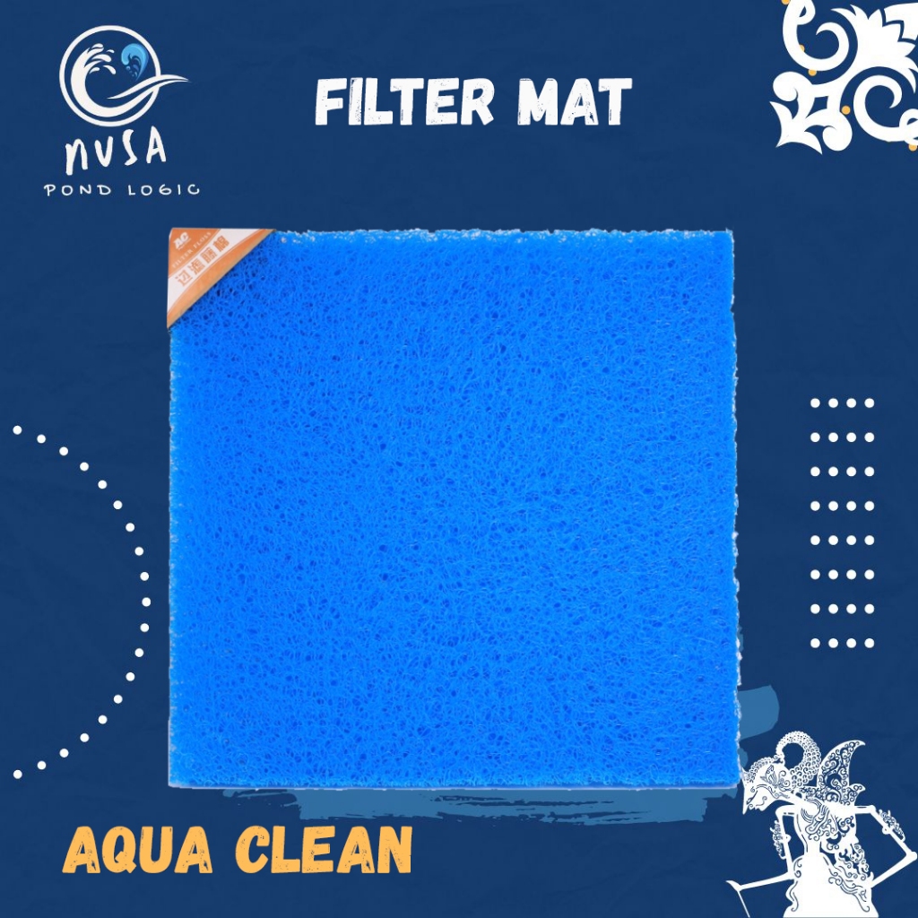 Jual Media Mat Aqua Clean Japmat Filter Biological Koi 100x100x4 cm ...