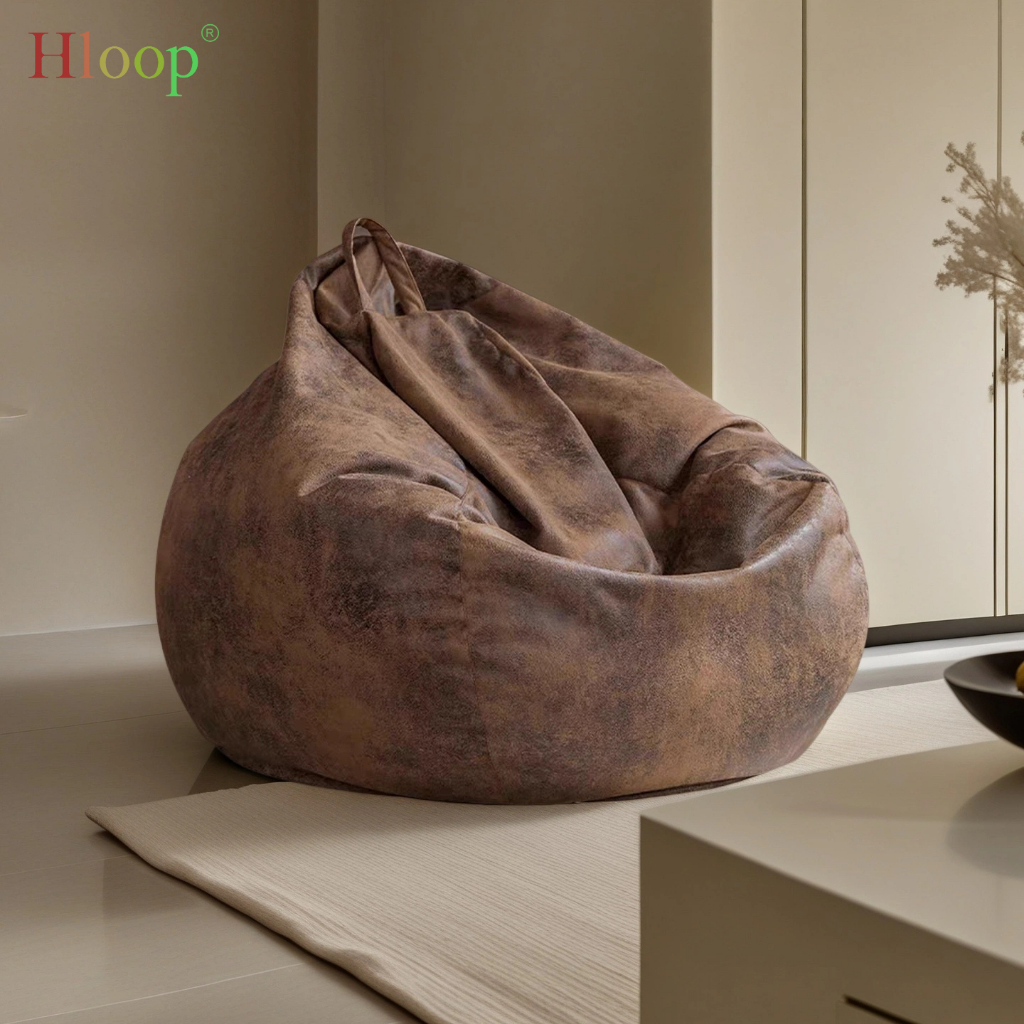 Jual HLOOP PumixComfy Poliester Mix Pu Sofa Malas 2in1 bean bag | Shopee Indonesia