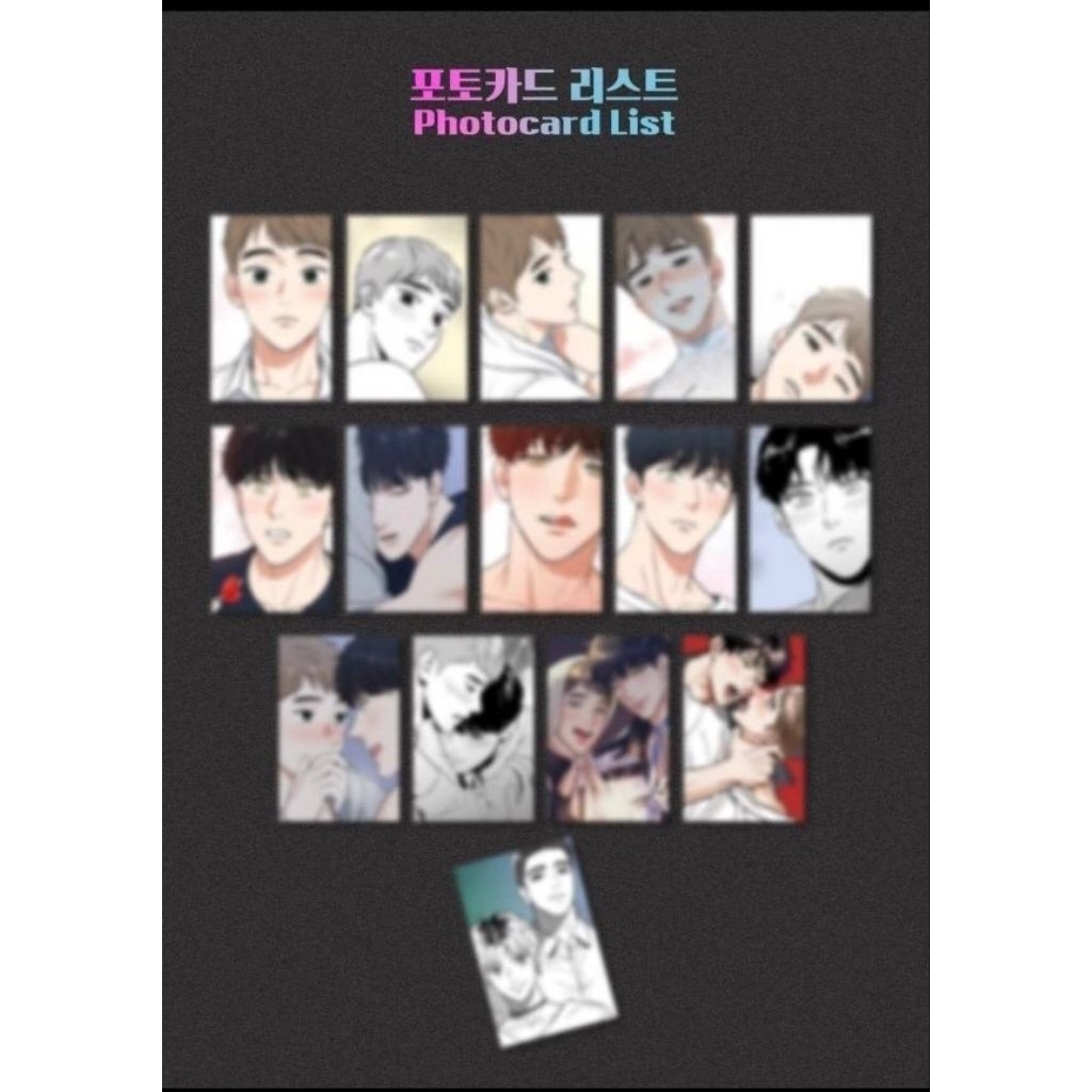 Jual RPC Manhwa BJ Alex Lezhin MingWa BL Boys Love Yaoi Ahn Jiwon Nam DongGyun Kim Myungdae Oh ...