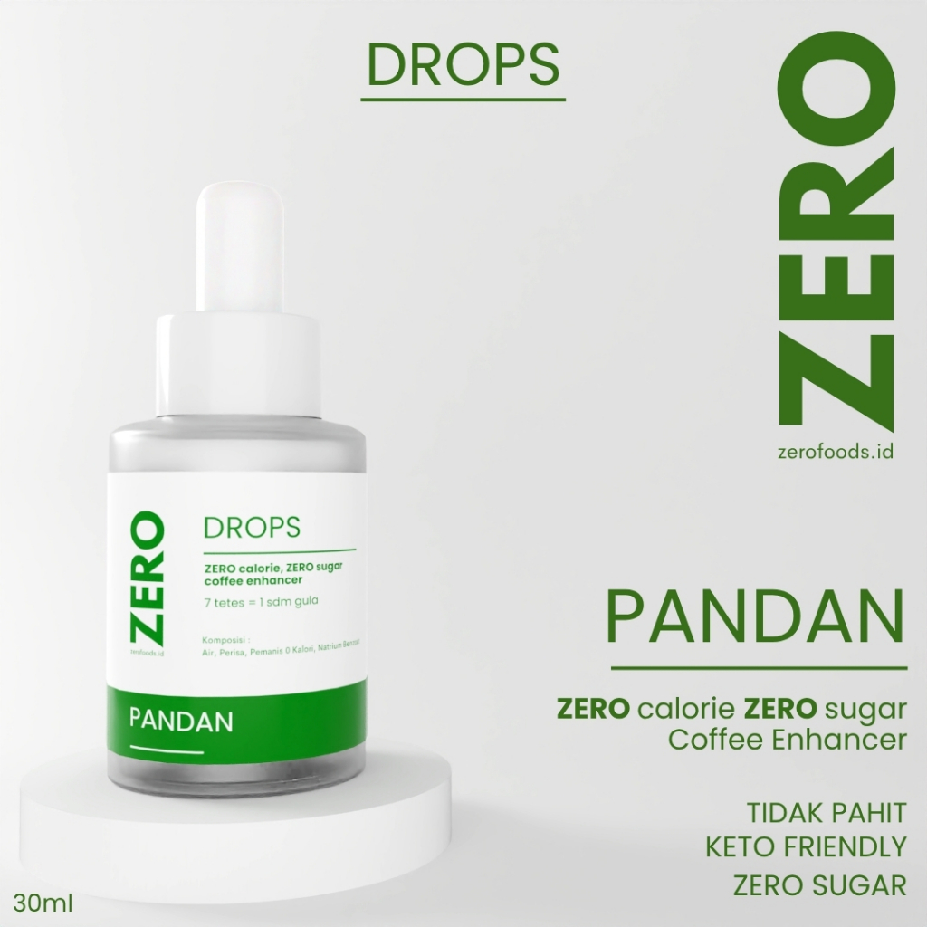 Jual Zero Drops - Pemanis Tanpa Gula, Zero Kalori, Rasa Lebih Baik dari ...