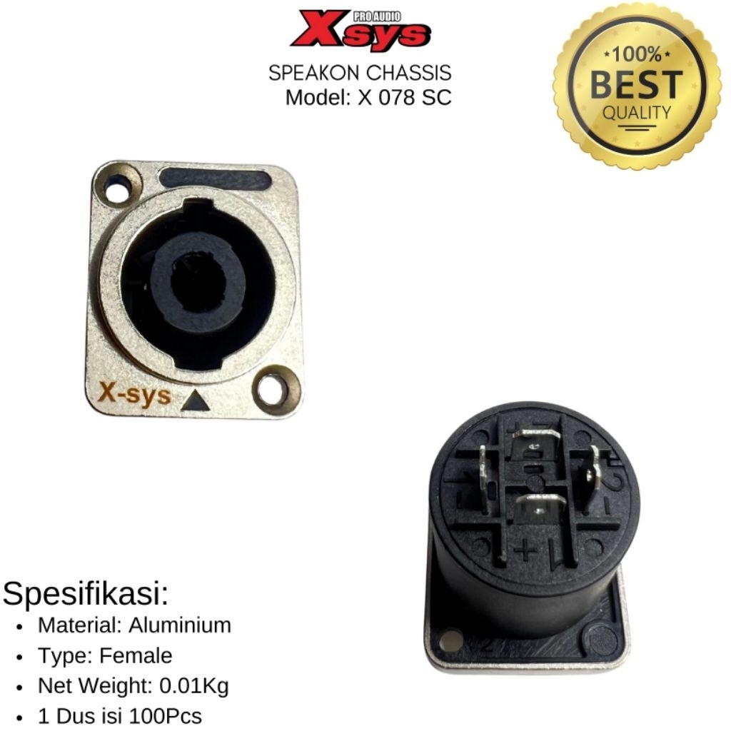 Jual Socket / Soket Spicon X Sys X 078 SS / X 079 SS ( Cover Plat Besi ...