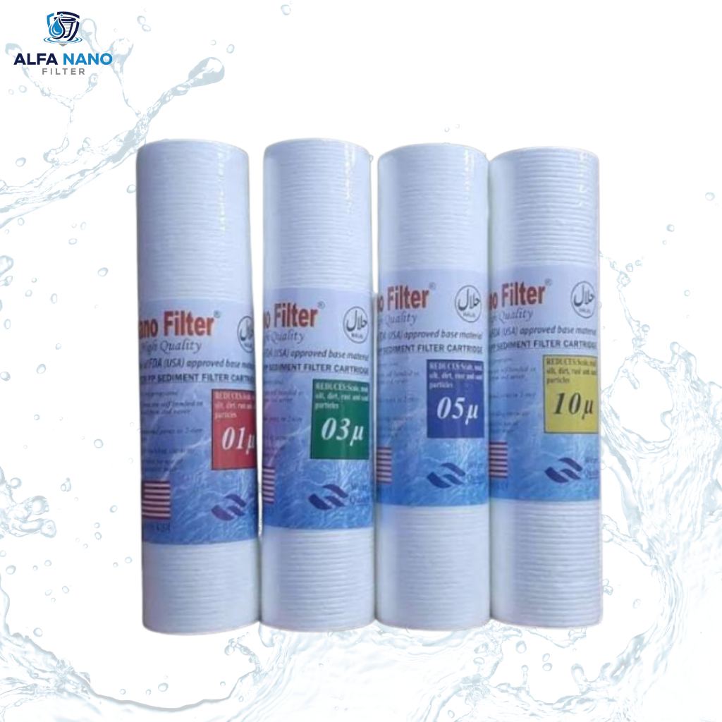 Jual CARTRIDGE FILTER AIR / WATER FILTER SPUN / SEDIMENT FILTER 10 ...