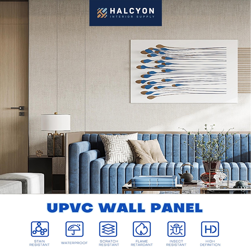 Jual Wallboard / Wallpanel Premium – Bahan UPVC Click System Tebal 9mm ...