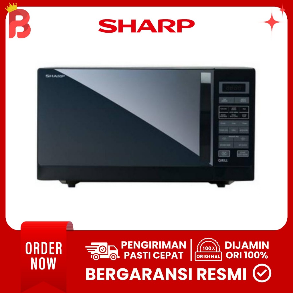 Jual Sharp R728IN Microwave 900 Watt 25L Grill | Shopee Indonesia