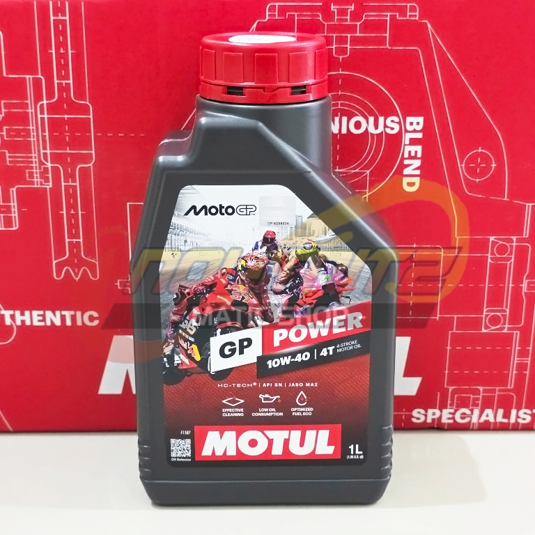 Jual Oli Motul GP Power 10W-40 1L Vixion R15 Sonic CBR CB Ninja CRF GSX ...