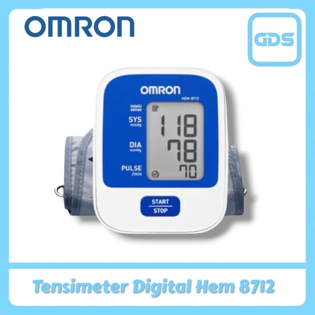 Jual Tensimeter Digital Omron Hem 8712 Tensi Digital Omron | Shopee ...