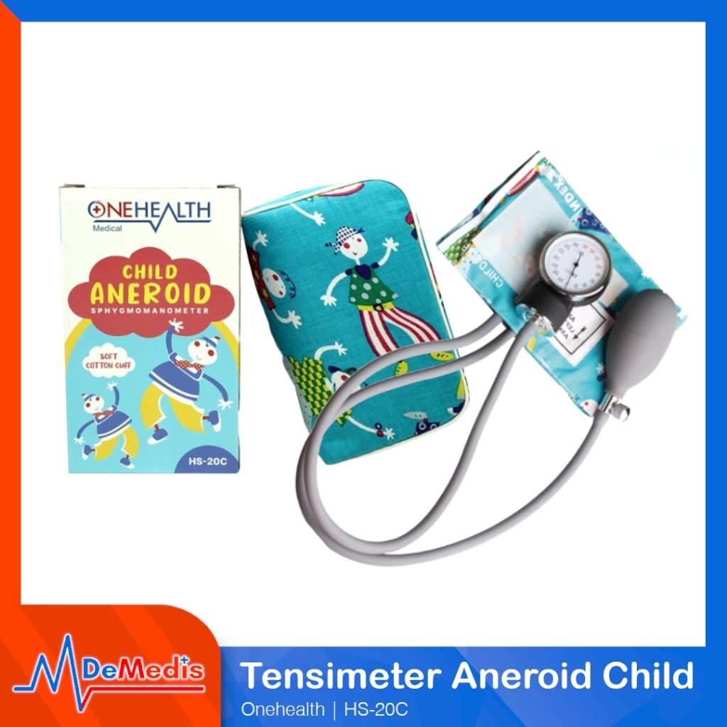 Jual Tensi Manual Jarum Anak ONEHEALTH HS-20C Child Tensimeter Aneroid ...