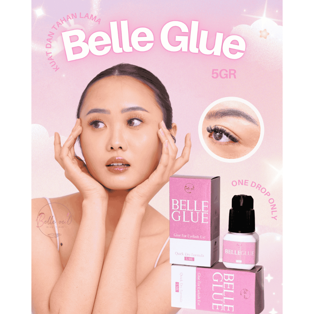 Jual LEM EYELASH EXTENSION/ BELLE GLUE'S/ LEM HITAM EYELASH | Shopee ...