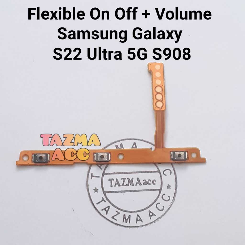 Jual Samsung S22 Ultra 5G S908 Flexible On Off + Volume SA SUNG S22 ...