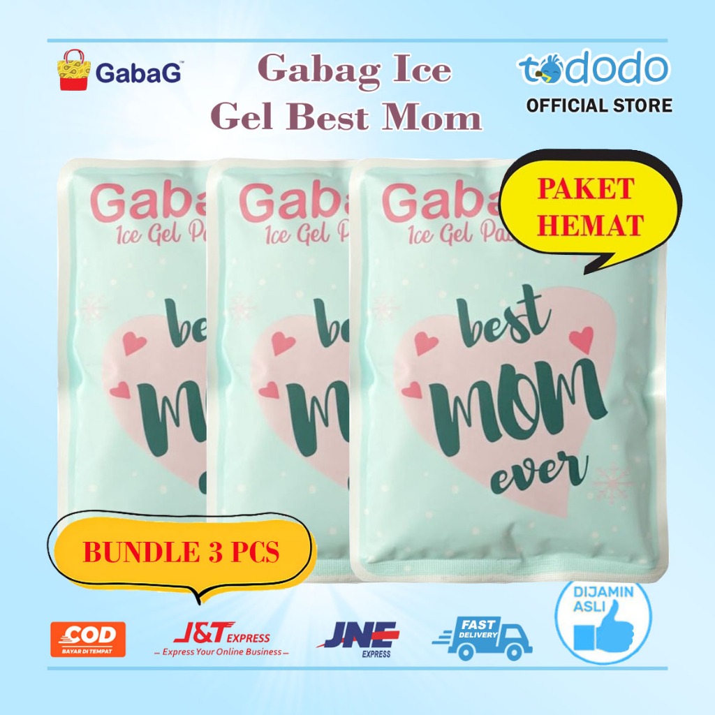 Jual Promo Paket Grosir 3pcs Gabag Ice Gel Best Mom - Ice Gel Pack ...