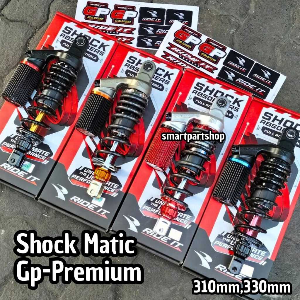 Jual SHOCKBREAKER SHOCK TABUNG MATIC CLICK KOMPRESI REBOUND FUNGSI SHOCKBREAKER MATIC 310MM ...