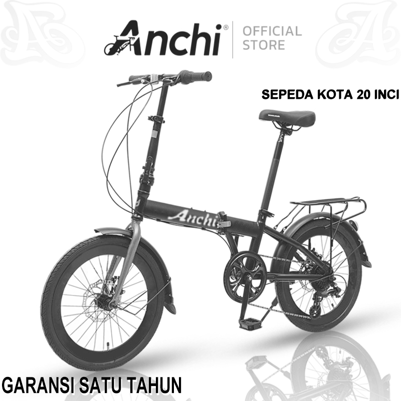 Jual Anchi【hit】2025 NEW Sepeda lipat 20 inch Sepeda dewasa Sepeda ...