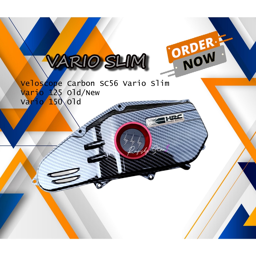Jual VELOCITY CARBON CELUP SC56 SLIM PETIR VARIO 125 VARIO -150 2015 ...