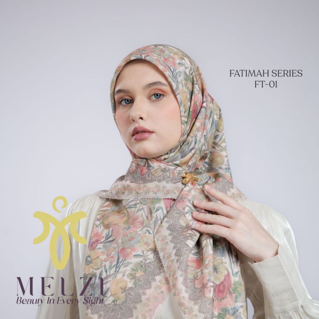 Jual Melziscarf - (FATIMAH SERIES) Premium Scraf - Motif Voal Square ...