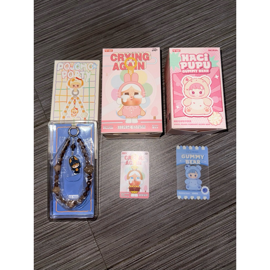 Jual ORI Popmart Pajama Party Crybaby Crying Again Hacipupu Retail ...