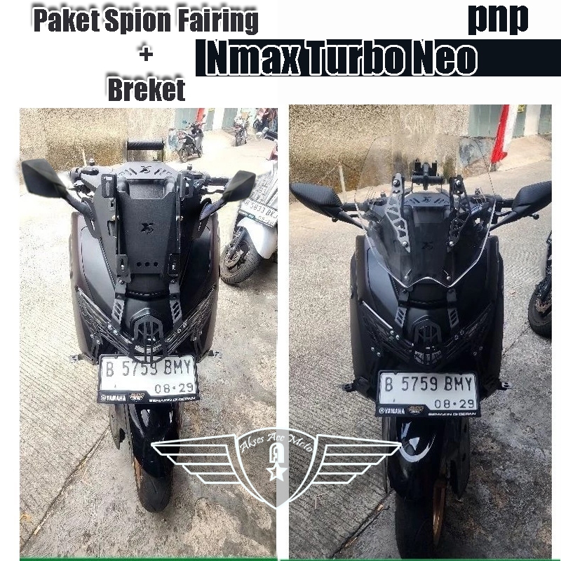 Jual Paket Breket Spion NMAX TURBO NEO S NEO TECHMAX 2024 UKAK MEN ...