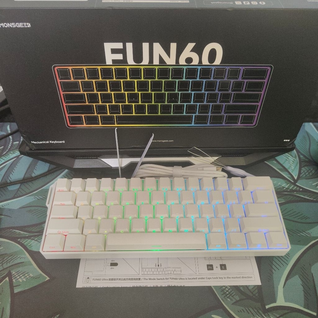 Jual MONSGEEK FUN60 ULTRA 60% Alumunium Wired Magnetic Switch Rapid ...