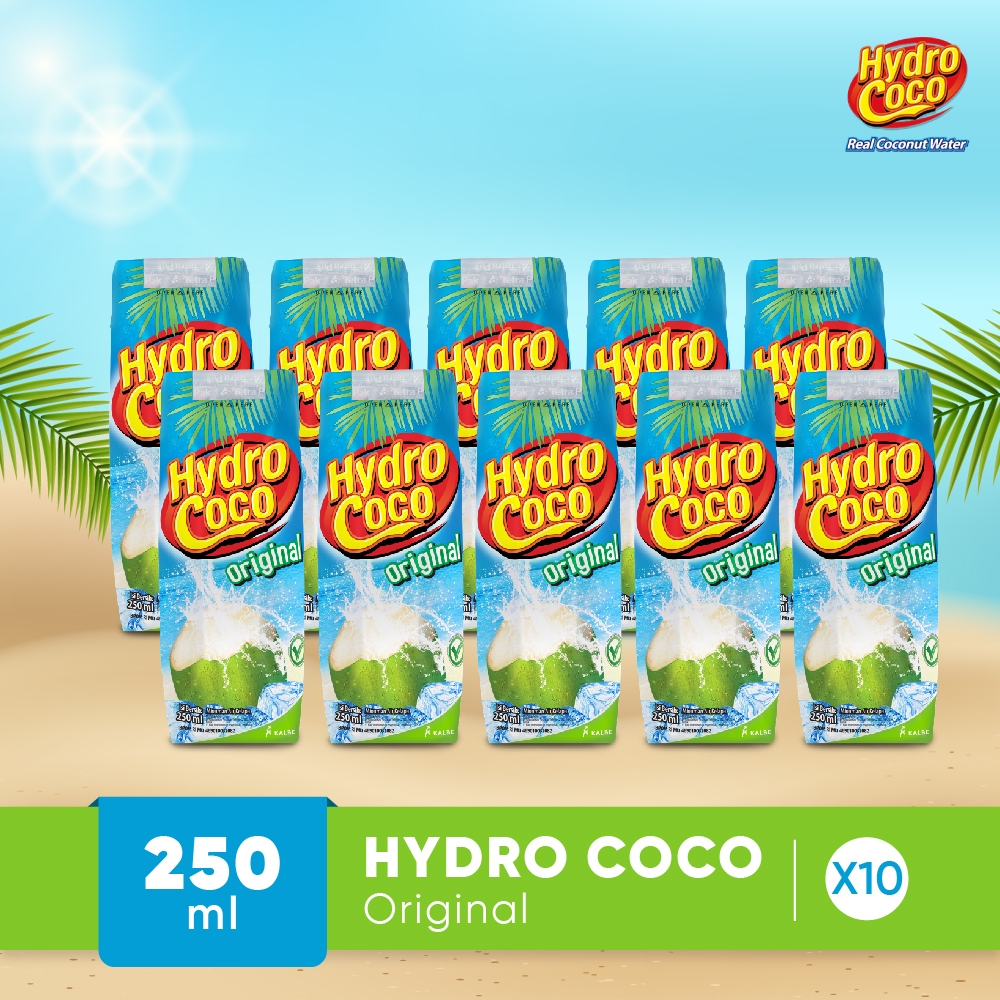Jual Hydro Coco Kemasan 250ml - Isi 10 | Shopee Indonesia