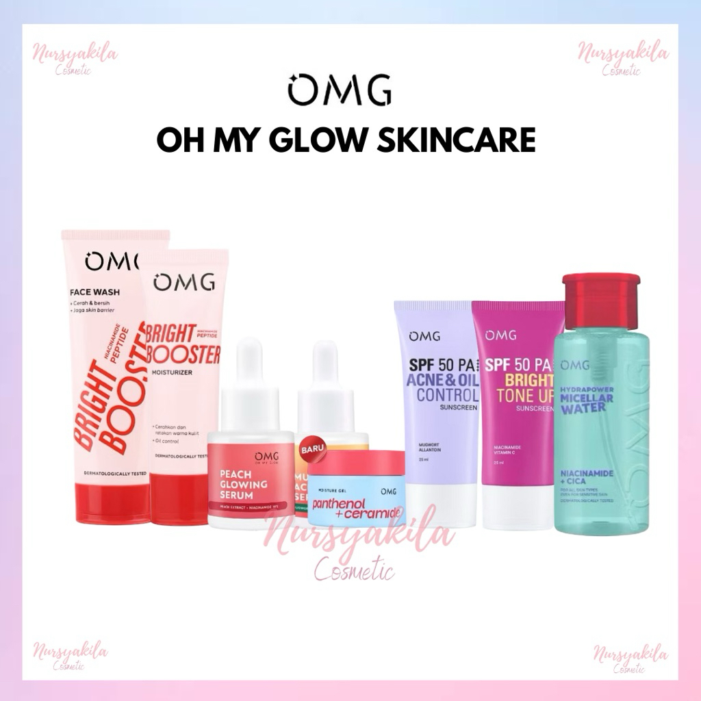 Jual OMG Oh My Glow Peach Glowing Bright Booster Series - Peach Glowing ...