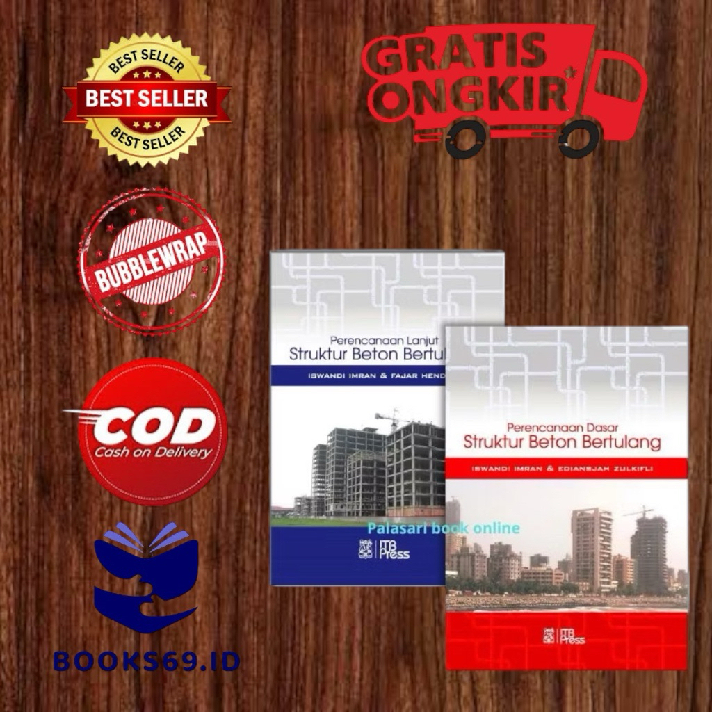Jual Paket 2 Buku Perencanaan Dasar Dan Lanjut Struktur Beton Bertulang ...