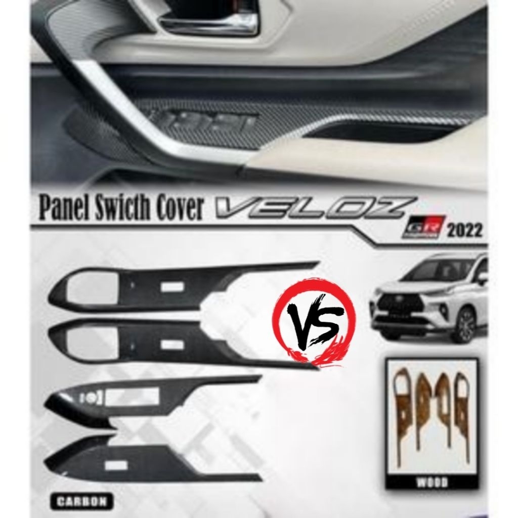 Jual Cover Panel Switch Power Window Toyota Veloz 2021 2022 2023 2024 ...