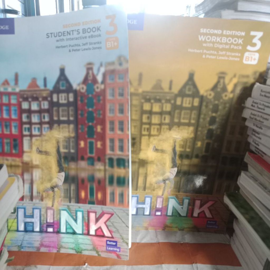 Jual think student book dan workbook 3 B1 plus second edition | Shopee ...