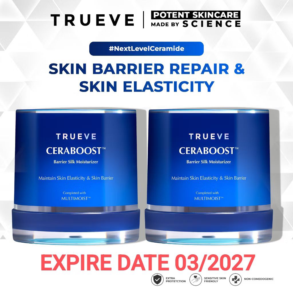 Jual TRUEVE Ceraboost Barrier Silk Moisturizer 30g | Shopee Indonesia