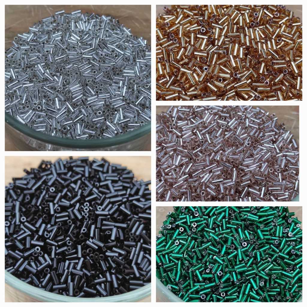 Jual 8gr payet bambu jepang mgb ukuran 12/o dan 4.5mm | Shopee Indonesia