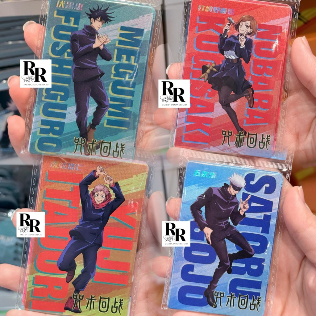 Jual Miniso x JJK - Kartu Anime / Jujutsu Kaisen Characters Card Set ...