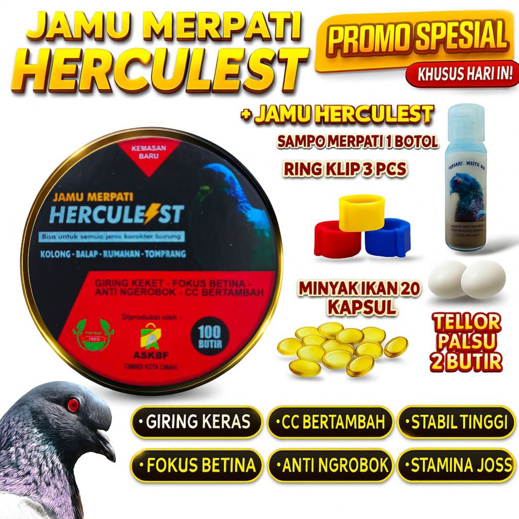 Jual Jamu Merpati Kolong Herculest - Giring keket merpati - Sprint ...