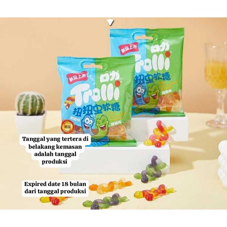 Jual Permen Gummy Twist Trolli 48 gr (Baca Deskripsi) | Shopee Indonesia