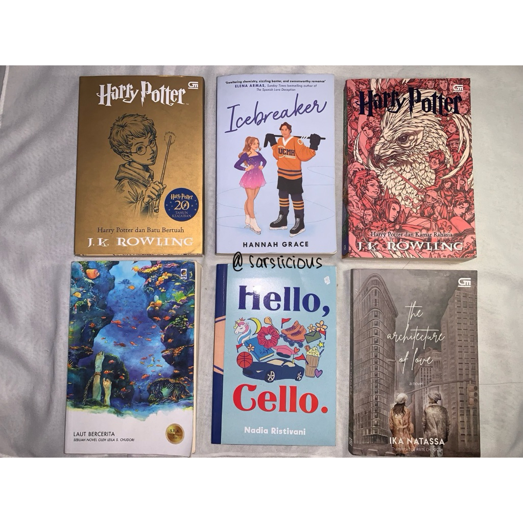 Jual PRELOVED NOVEL ICEBREAKER, HELLO CELLO, TAOL, LAUT BERCERITA ...