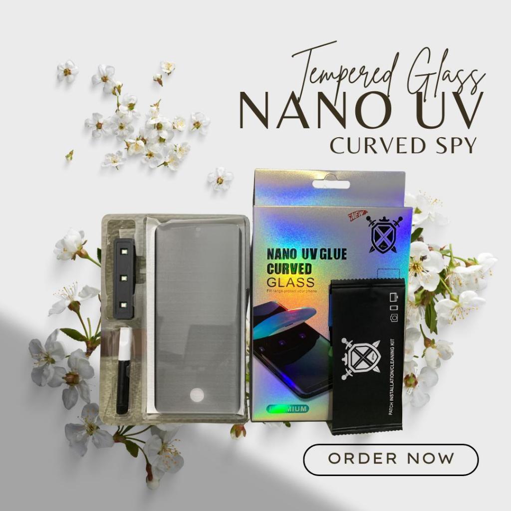 Jual Tempered Glass UV Nano Liquid Spy All Type Hp Melengkung | Shopee ...