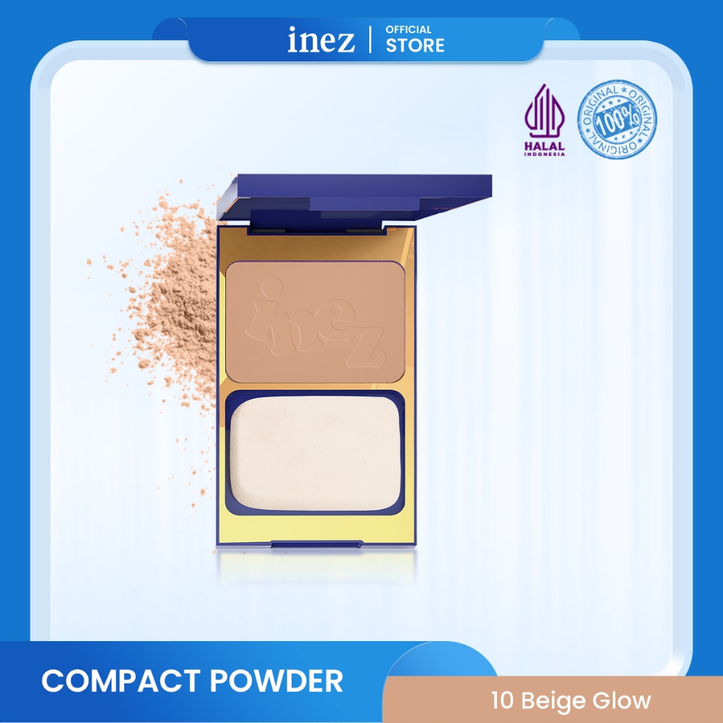 Jual Inez - Color Contour Plus Compact Powder (New case) | Shopee Indonesia