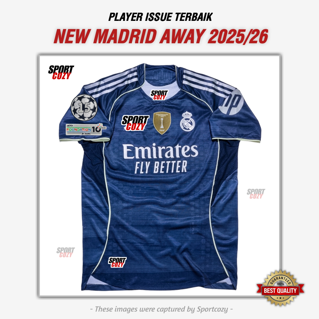Jual (PLAYER ISSUE) JERSEY RM FC AWAY NEW SEASON 2025/2026 JERSEY ...