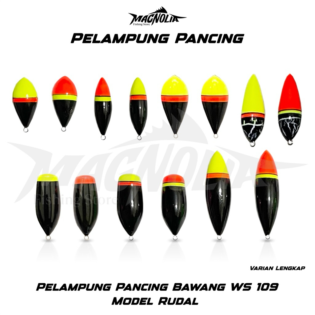 Jual Pelampung Kambangan Pancing Bawang Model Rudal WS 109 | Shopee ...