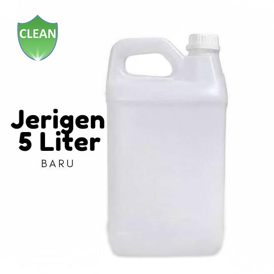 Jual jerigen 5 Liter Baru Putih Natural | Shopee Indonesia