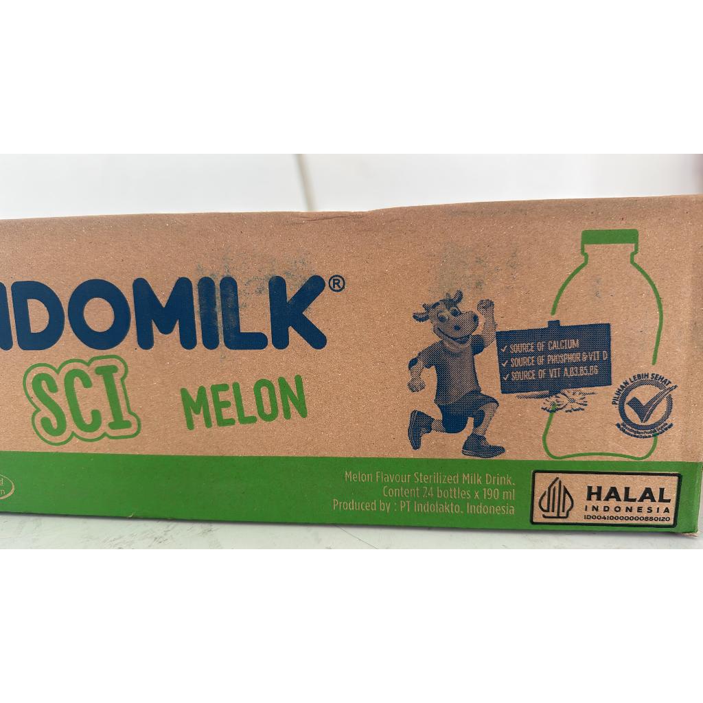 Jual Indomilk Susu Botol Melon 190ml Indomilk Susu Botol Melon 190ml | Shopee Indonesia