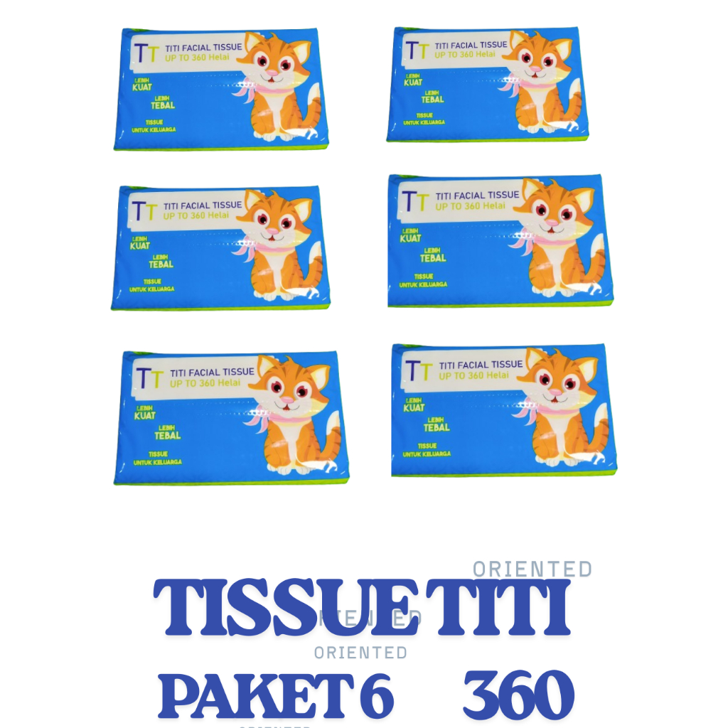 Jual Tissue Titi 260 Helai paket 6 pcs | Shopee Indonesia
